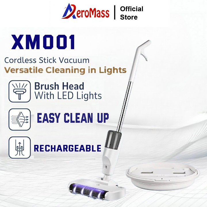 Aeromass Mop Cleaner Cordless Wet And Dry XM001 PRO Cordless Mopping ...
