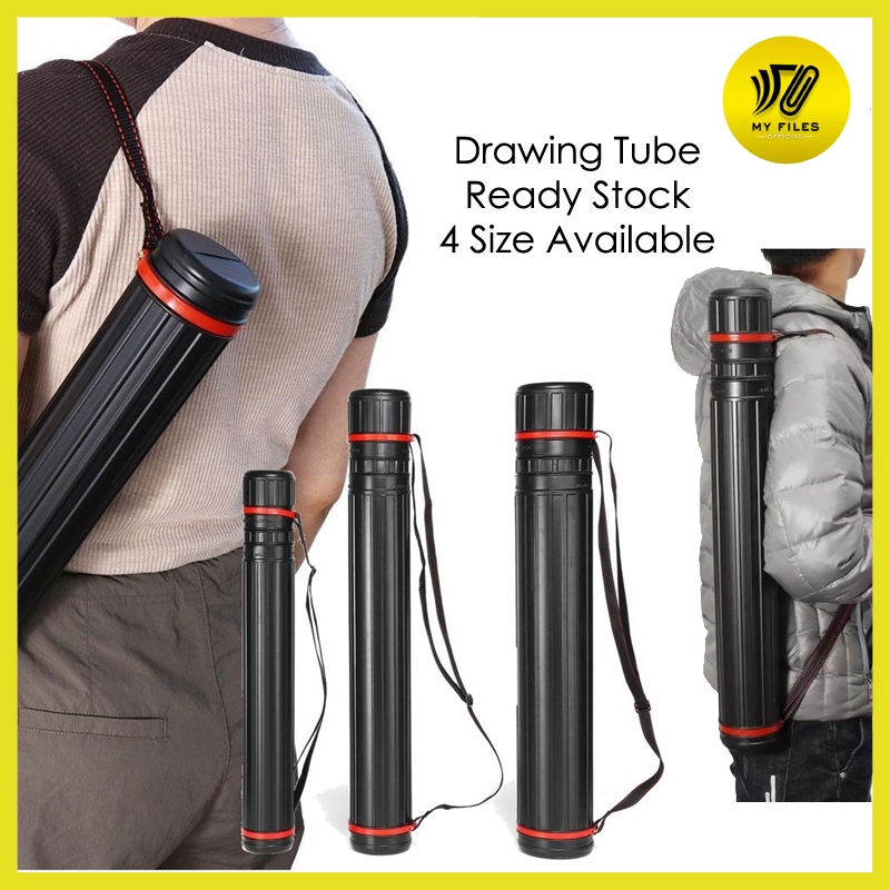 Drawing Tube Art Painting Storage Scroll Drafting Retractable ...