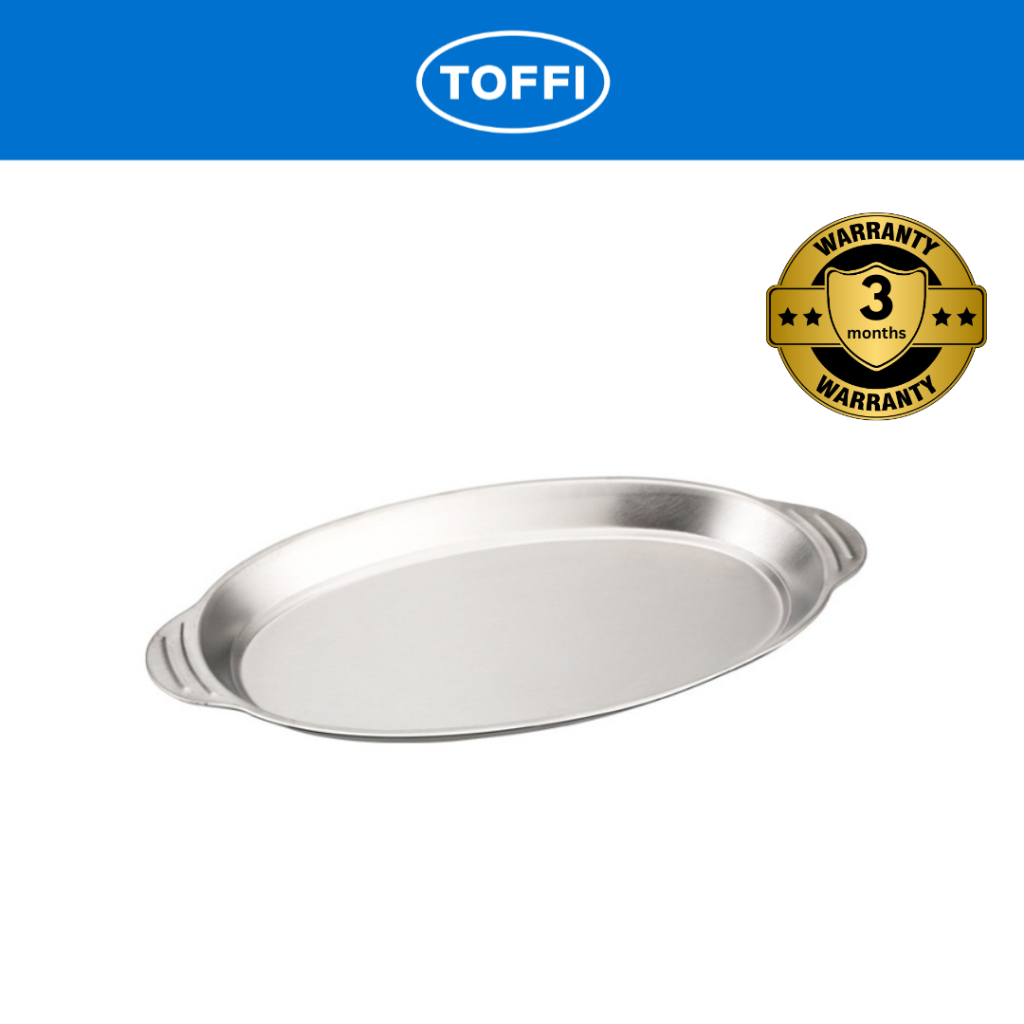 TOFFI K8800 Series SUS304 Pinggan Bujur Besi Stainless Steel Oval Plate ...