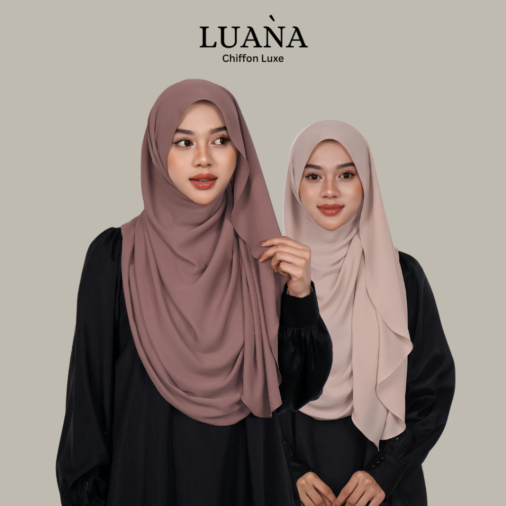 LUANA CHIFFON LUXE SHAWL - SN EXCLUSIVE | Shopee Malaysia