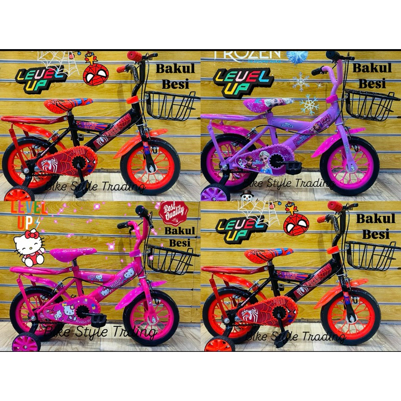 Budak Basikal / Bicycle kids / Basikal 12”inch / Basikal Budak sesuai 2 ...