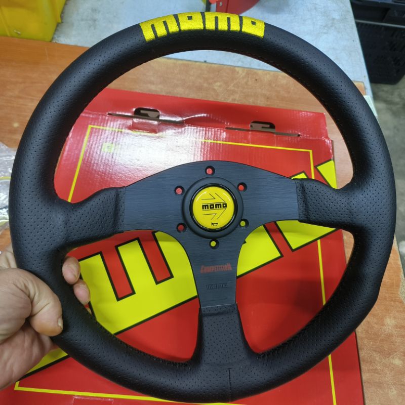 MOMO COMPETITION 350MM STEERING WHEEL | Shopee Malaysia