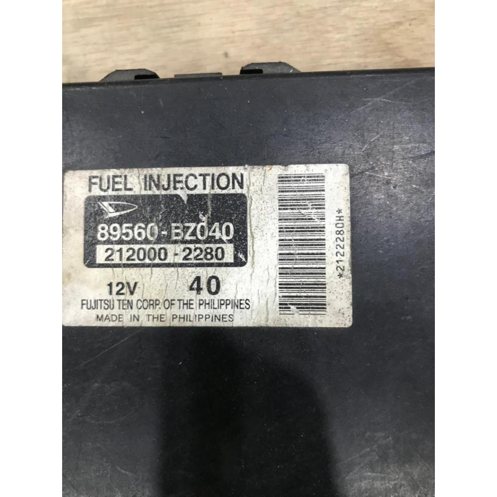 PERODUA MYVI ENGINE ECU /FUEL INJECTION CONTROL UNIT 89560 ITEM USED ...