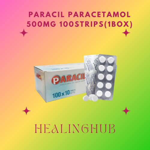 PARACIL 500MG PARACETAMOL 500MG 1 BOX | Shopee Malaysia