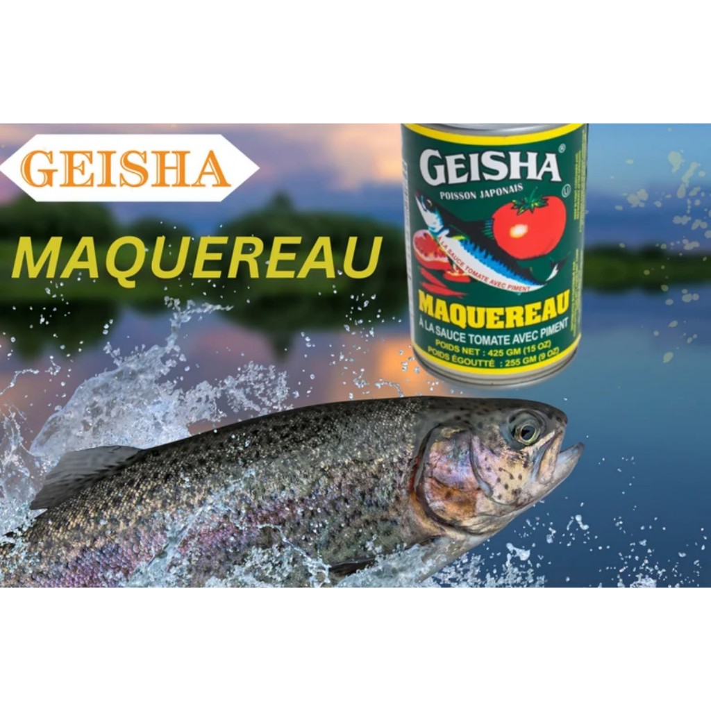 GEISHA MACKEREL IN TOMATO SAUCE TIN | Shopee Malaysia
