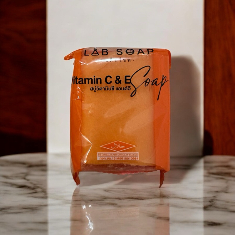 LAB Soap Vitamin C and E for Face & Body Bright and Reduce Dark Spots ...