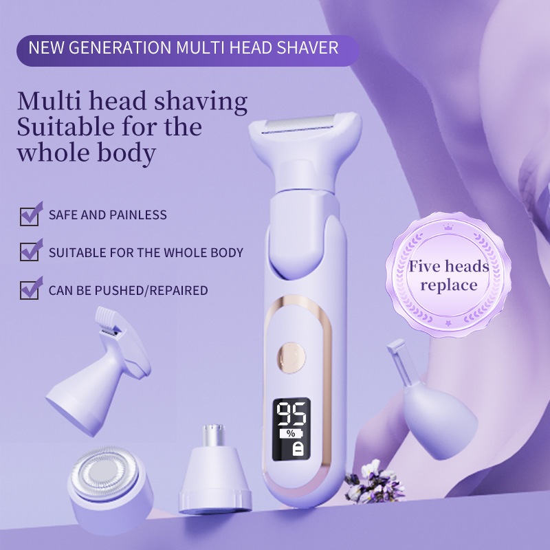 Shaver for Women Electric Razor for Women Painless Lady Foil Shaver Wet ...