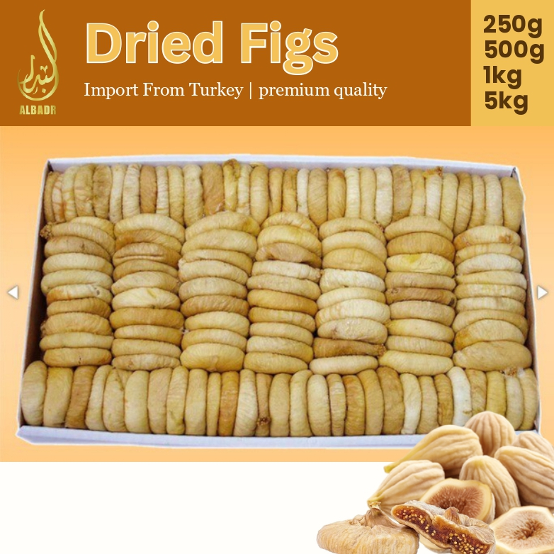 NEW STOCK FRESH Premium Dried Fig/Buah Tin kering NEW STOCK 250g/500g ...