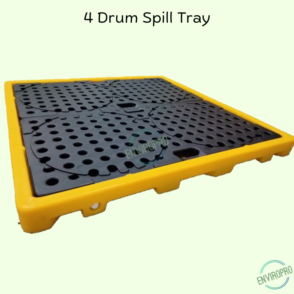 Oil Spill Tray or Chemical Spill Tray, Able to Withstand Drum Weight ...