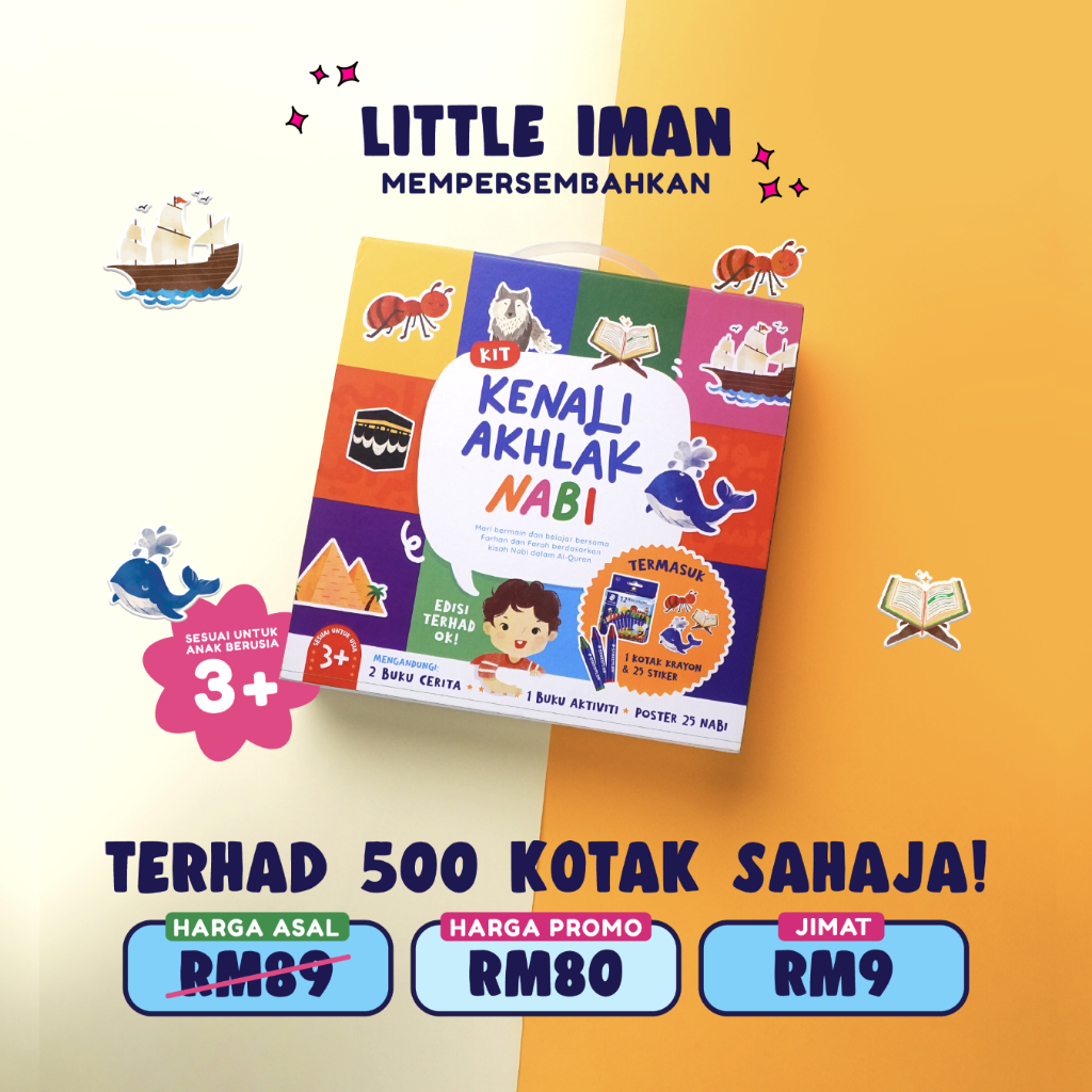 Kit Kenali Akhlak Nabi by Tim Little IMAN [BOX SET LI] | Shopee Malaysia