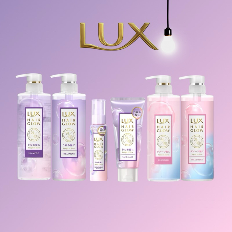 Lux Hair Glow Straight Shine | Repair & Shine - Shampoo & Conditioner ...
