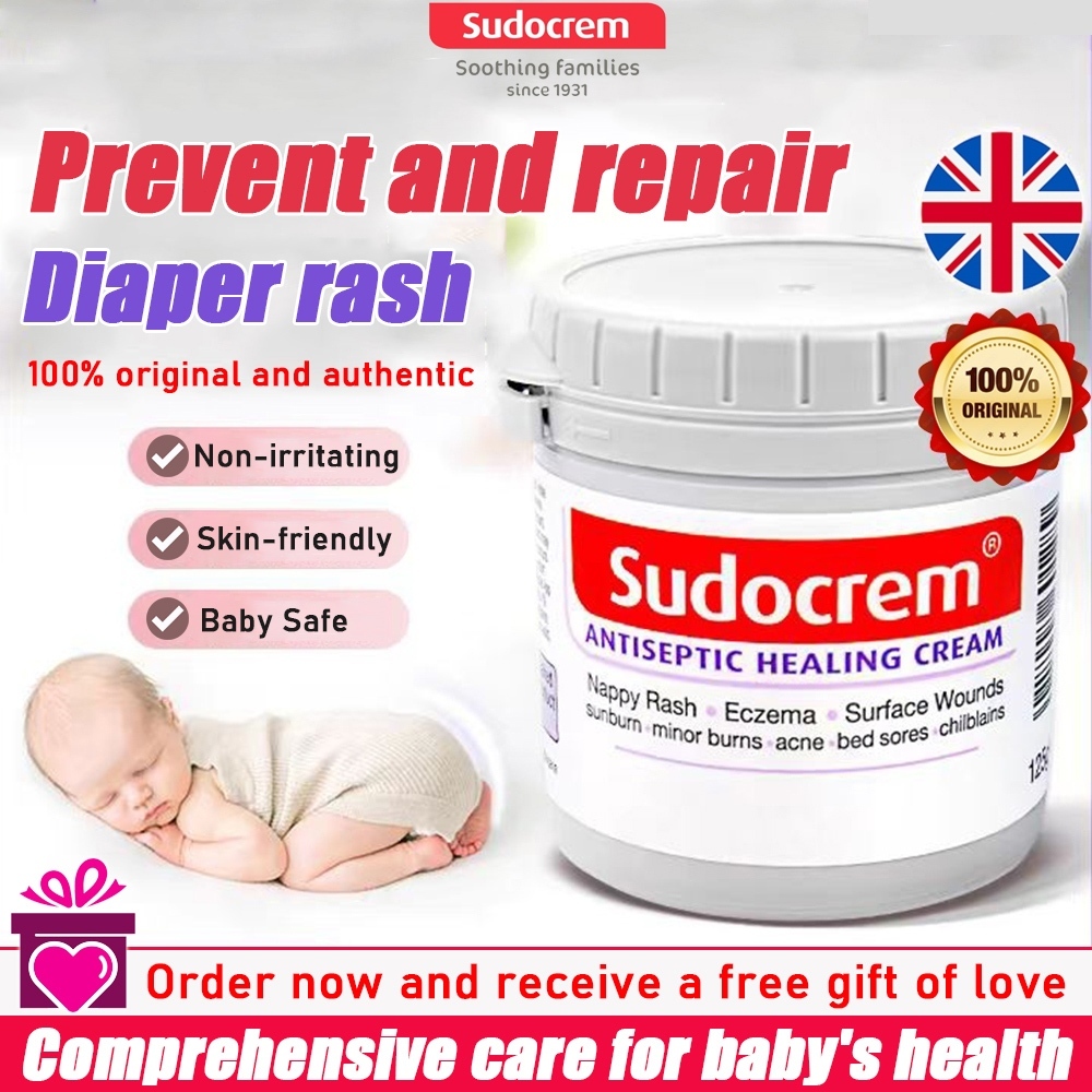 【24H】OFFER Sudocrem 60g 125g Antiseptic Healing CreamBaby Nappy Rash ...