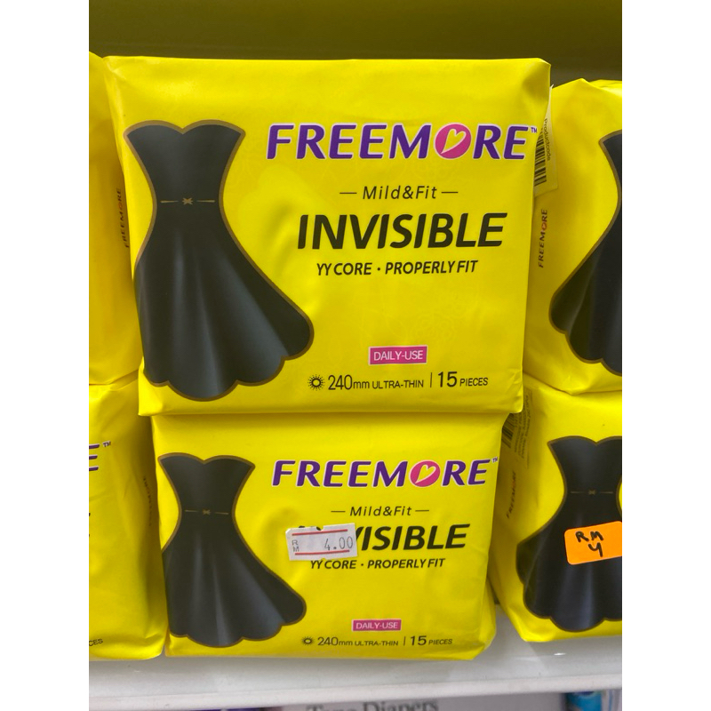 FREEMORE Pads | Mild & Fit Invisible | Shopee Malaysia