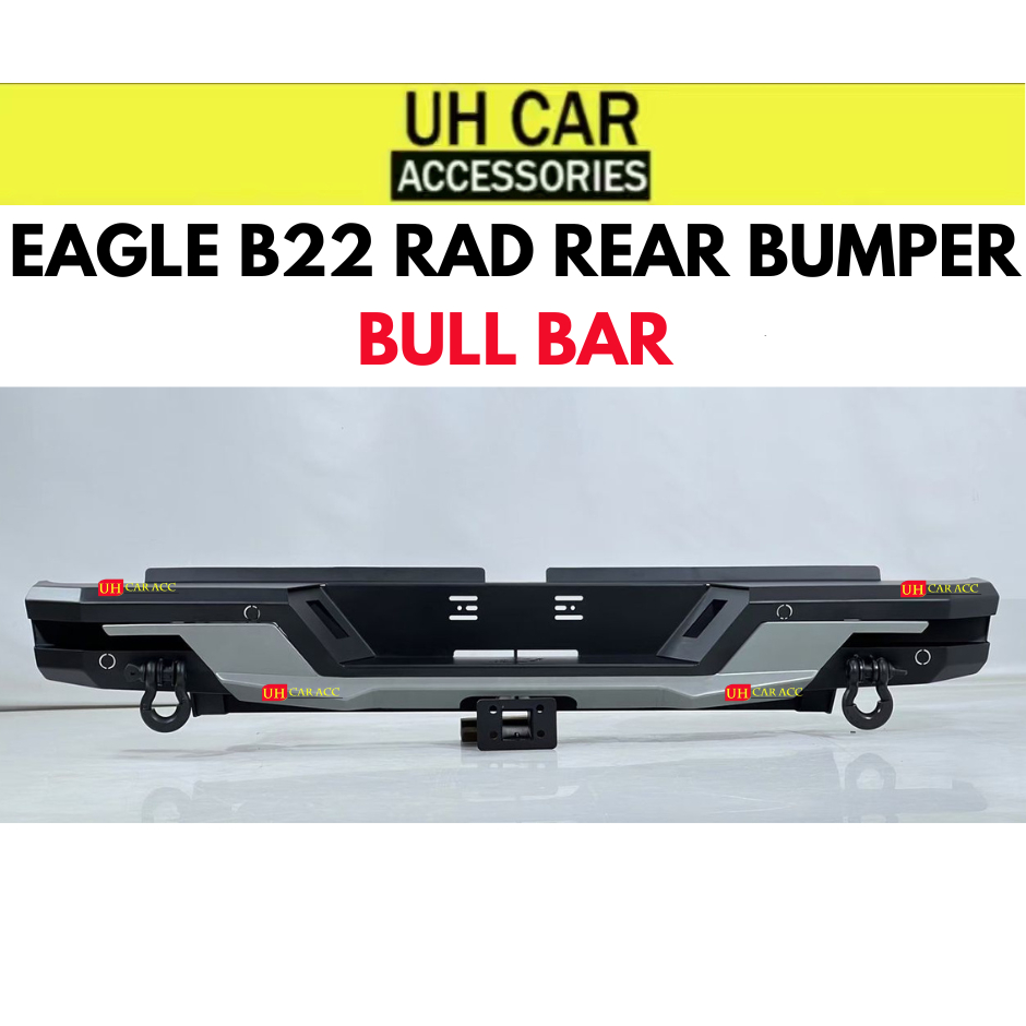 HILUX VIGO RANGER DMAX EAGLE B22 RAD REAR BUMPER BULL BAR | Shopee Malaysia