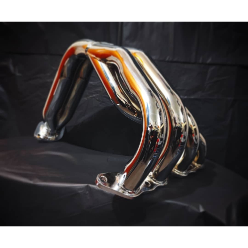 TOYOTA 4age 20v & 16v EXTRACTOR SILVER TOP, BLACK TOP by POWERZONE ...