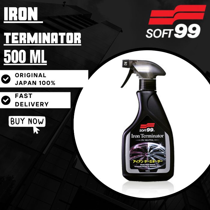 Soft 99 | Soft99 - Iron Terminator 500ML ( sport rim / wheel cleaner ...