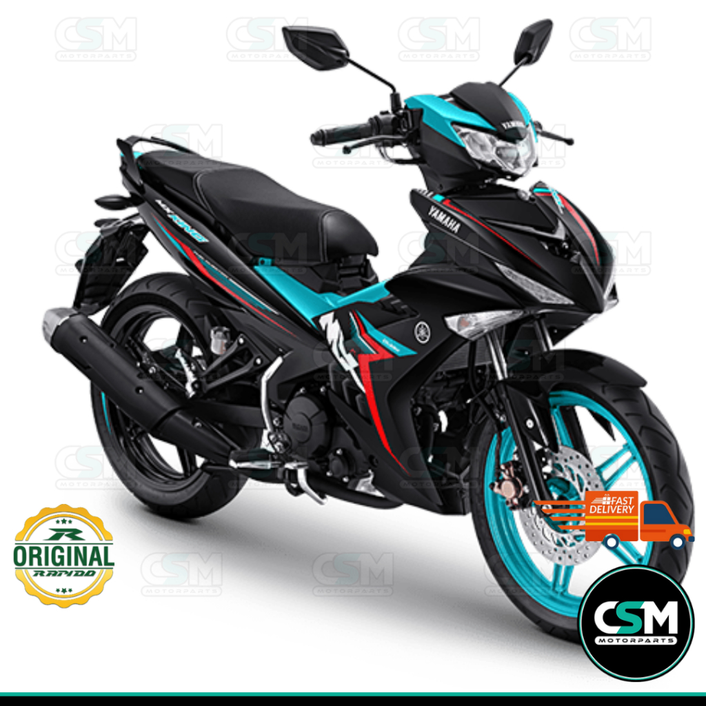 [READY STOCK] Coverset Bodyset Yamaha Y15 Y15ZR V1 V2 MX KING-150 BLUE ...