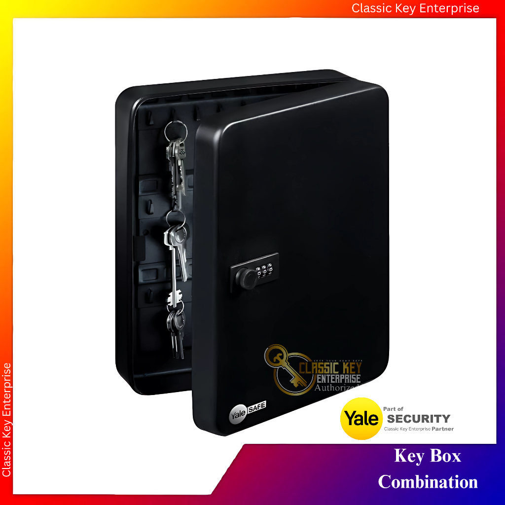 Yale Key Box Combination Lock Model YKB/200/540/CB2 Size (Small ...