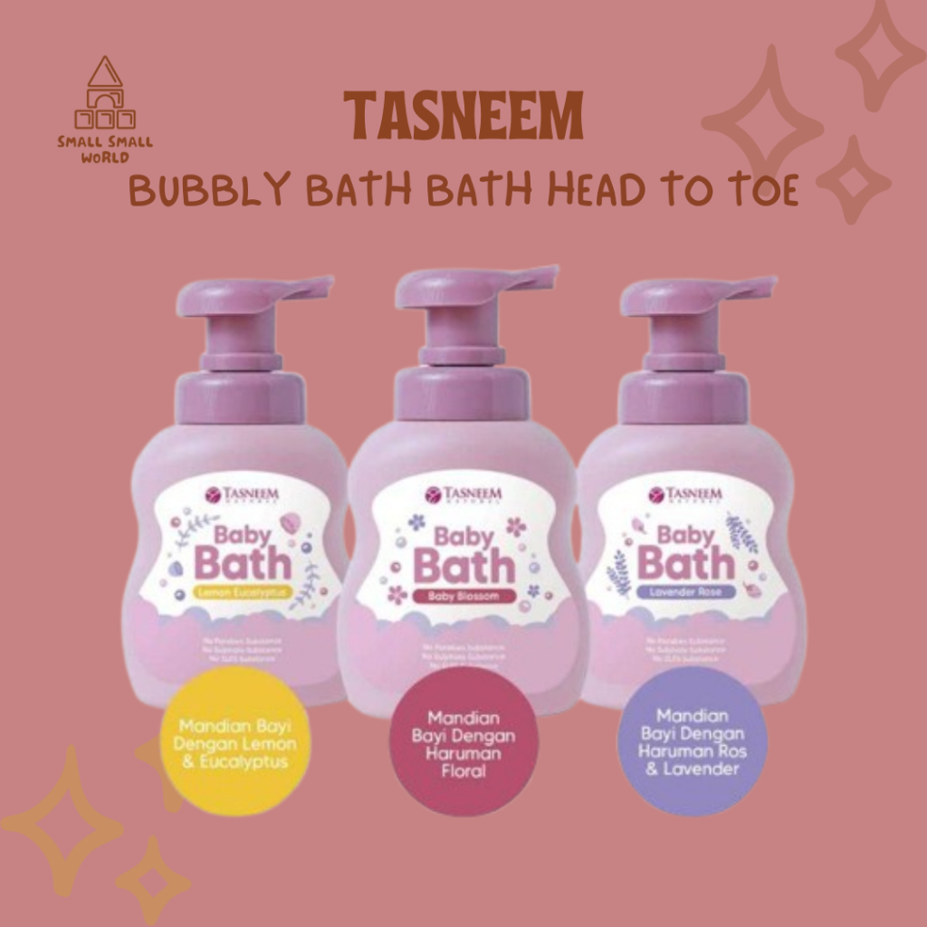 Tasneem Naturel Bubbly Baby Bath Head To Toe (Jaunys) | Shopee Malaysia