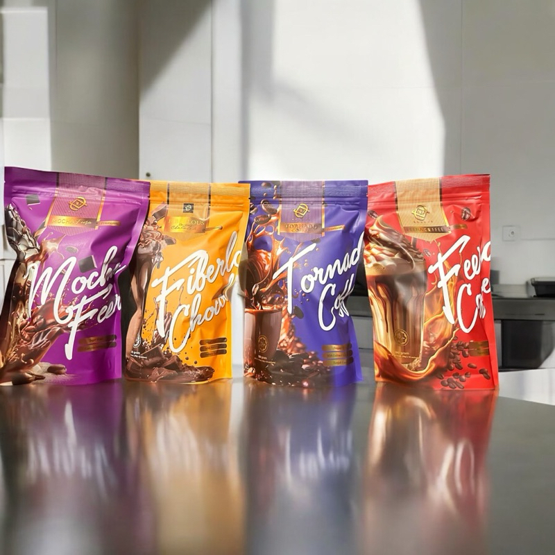 PAKEJ AGENT FEERA COFFEE MOCHA FEERA TORNADO COFFEE FIBERLOUS THE ...