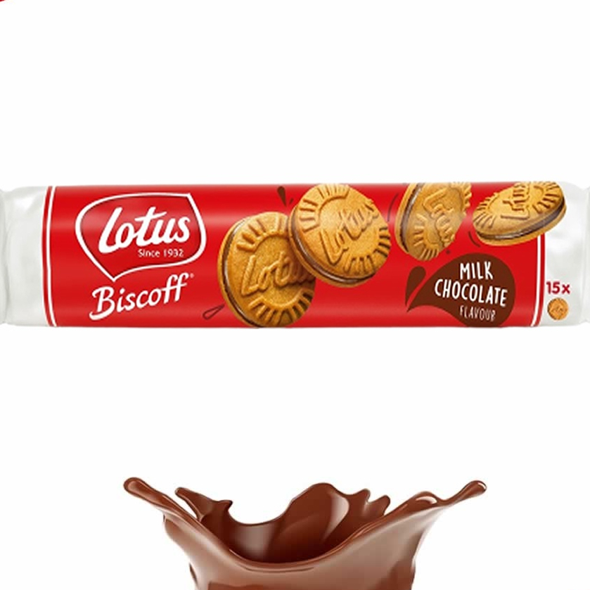 Lotus Biscoff Sandwich Milk Chocolate 150g | Shopee Malaysia