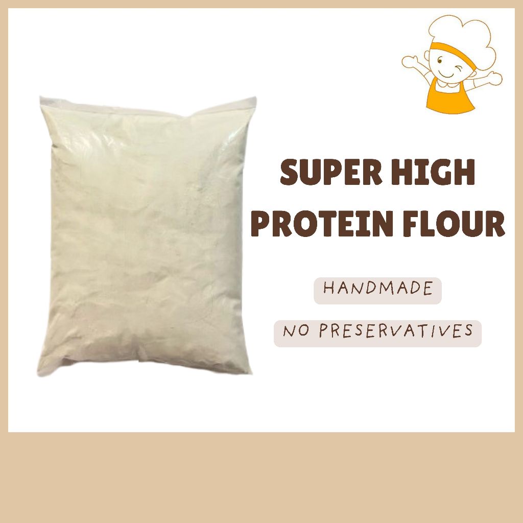 Super High Protein Flour / Tepung Protein Super Tinggi / 特高筋面粉 [1kg ...