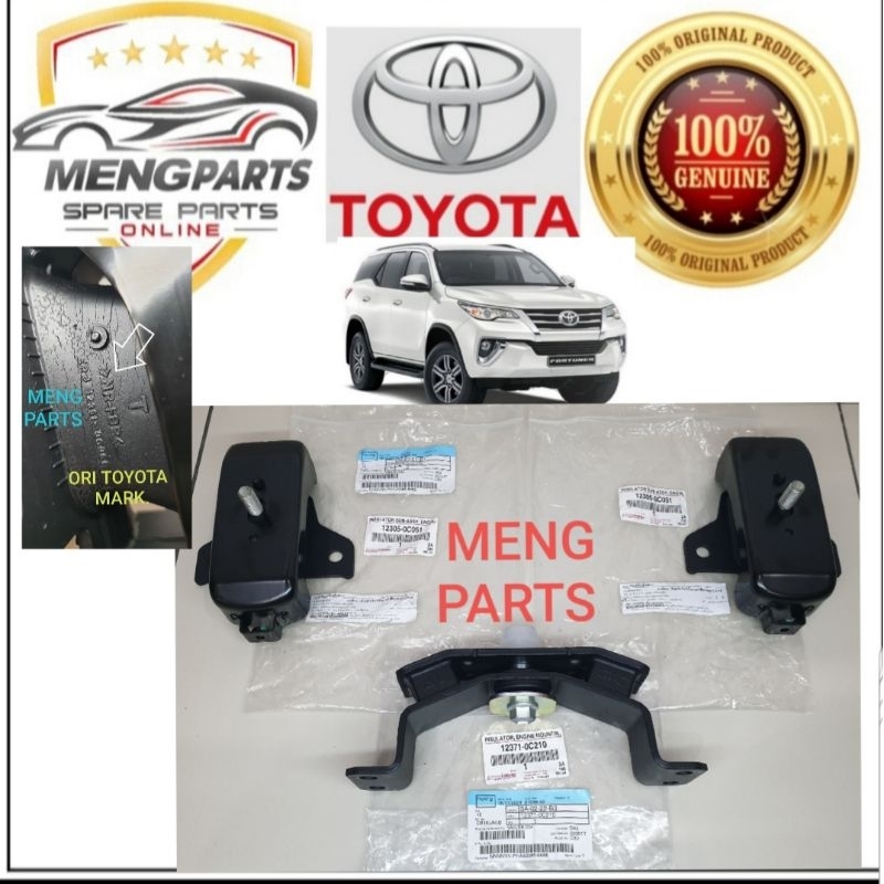 ORIGINAL TOYOTA FORTUNER TGN156 * PETROL ONLY *2016Y-2024Y ENGINE ...