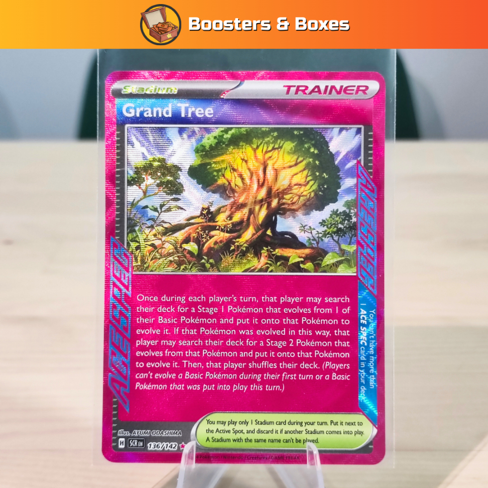 Grand Tree (136/142) [Scarlet & Violet: Stellar Crown] | Shopee Malaysia