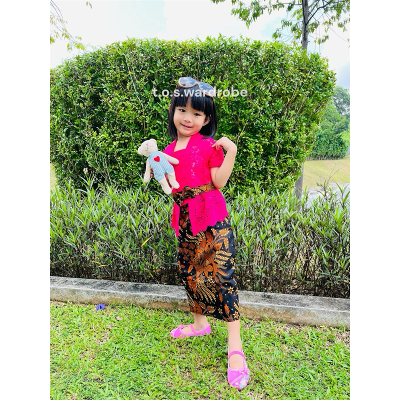 KEBAYA BABY KUNTUM kebaya budak baju akikah baju baby girl baju raya ...