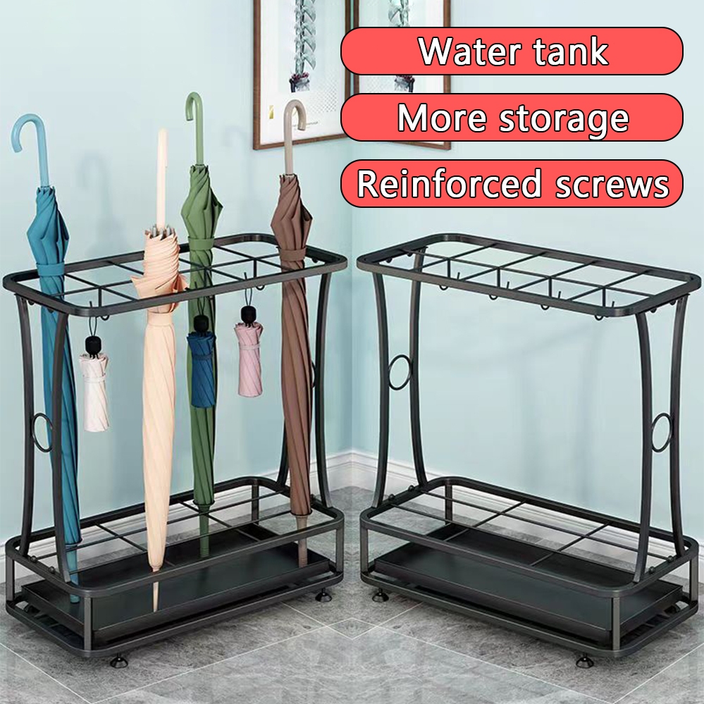 Nordic Wrought Iron Umbrella Storage Rack Home Simple Umbrella Stand ...