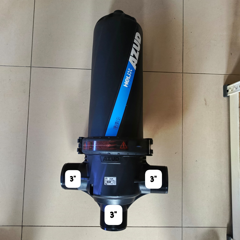 AZUD HELIX SYSTEM MANUAL DISC FILTER 3NR (100micron 150mesh) | Shopee ...