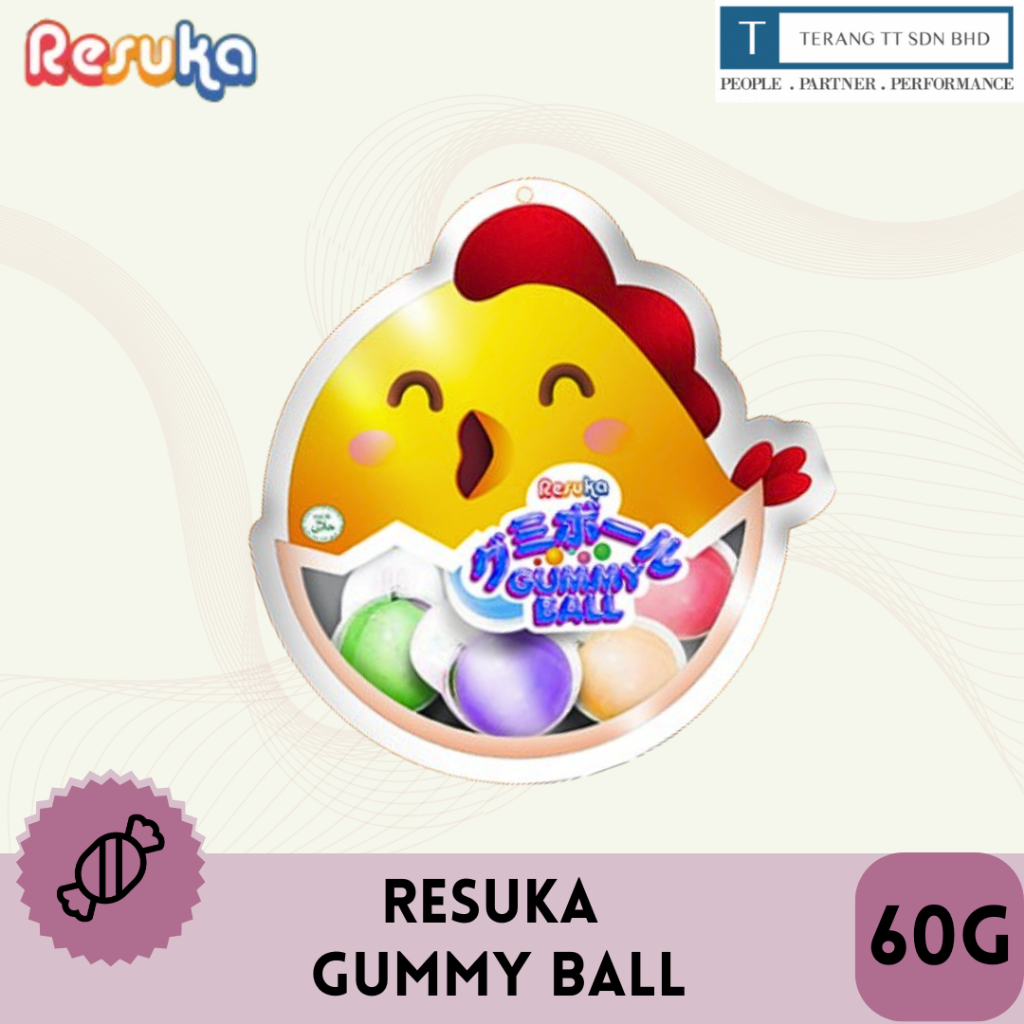 RESUKA Gummy Ball 60g | Shopee Malaysia