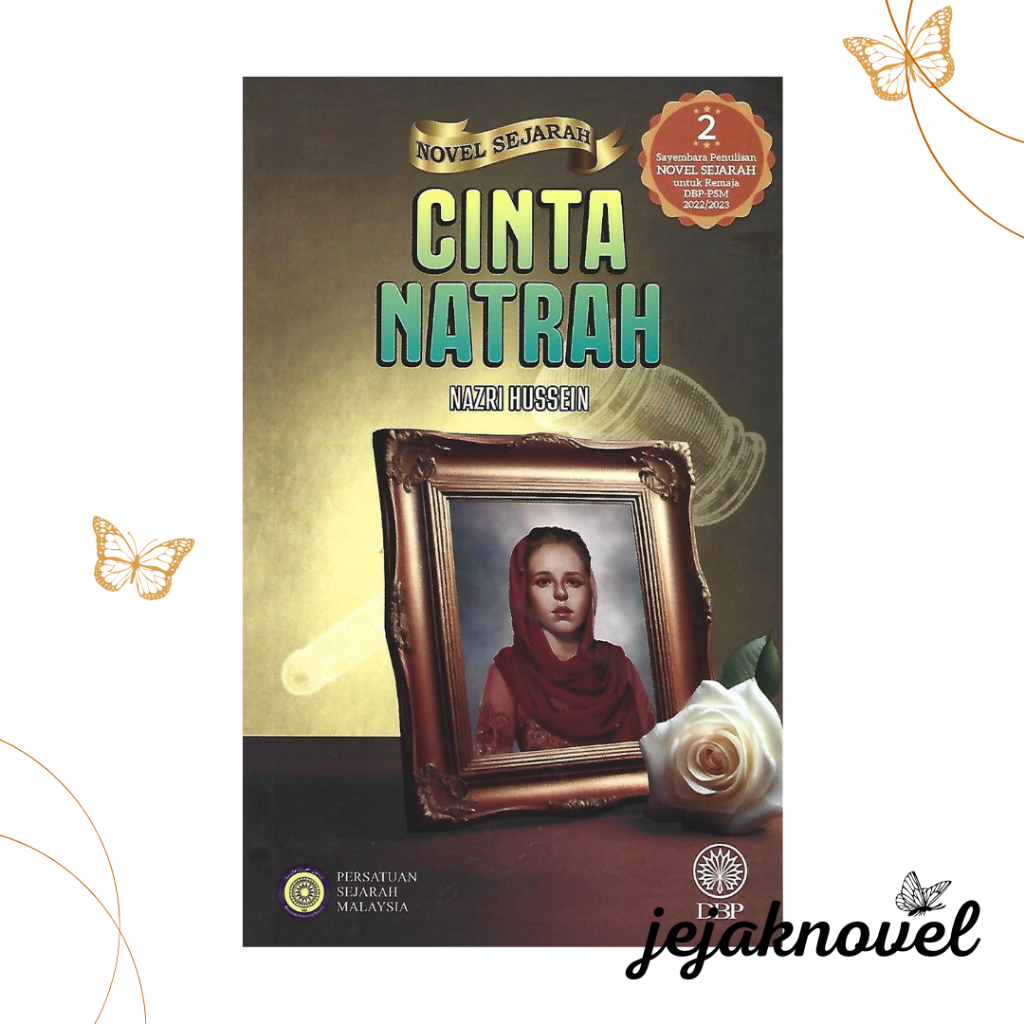 Cinta Natrah | Nazri Hussein | Novel Sejarah | DBP | Shopee Malaysia