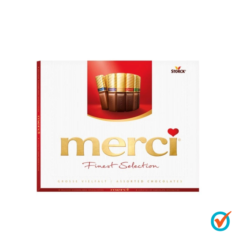 Merci Finest Selection Asst. Chocolates (Red) 250gm | Shopee Malaysia