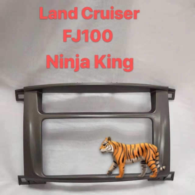 TOYOTA LAND CRUISER FJ100 NINJA KING DOUBLE DIN DVD PLAYER CASING COVER ...