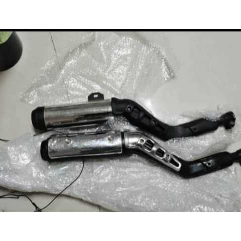 YAMAHA XT225 TW200 SEROW EXHAUST MUFFLER USED | Shopee Malaysia