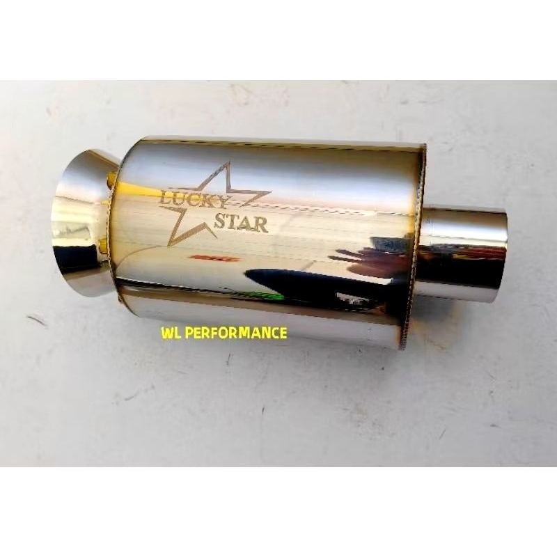 Luckystar Exhaust Tip Muffler Custom Gold Screw/Titanium Screw Good ...