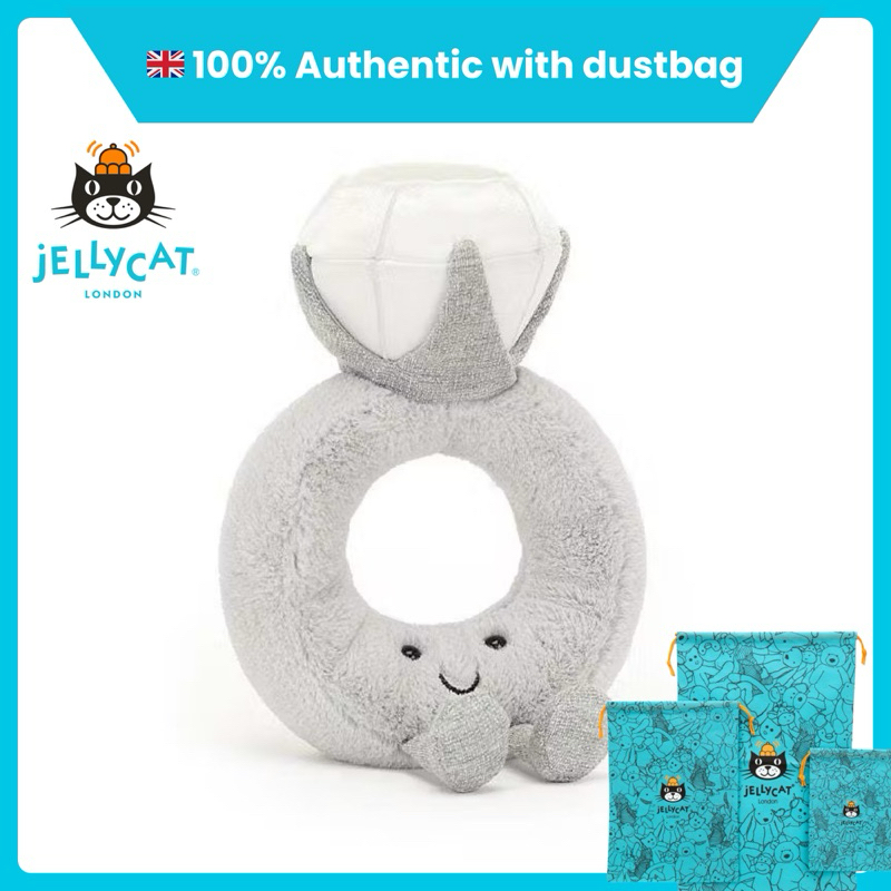 [Jellycat] 100% Original Amuseable Diamond Ring | Shopee Malaysia