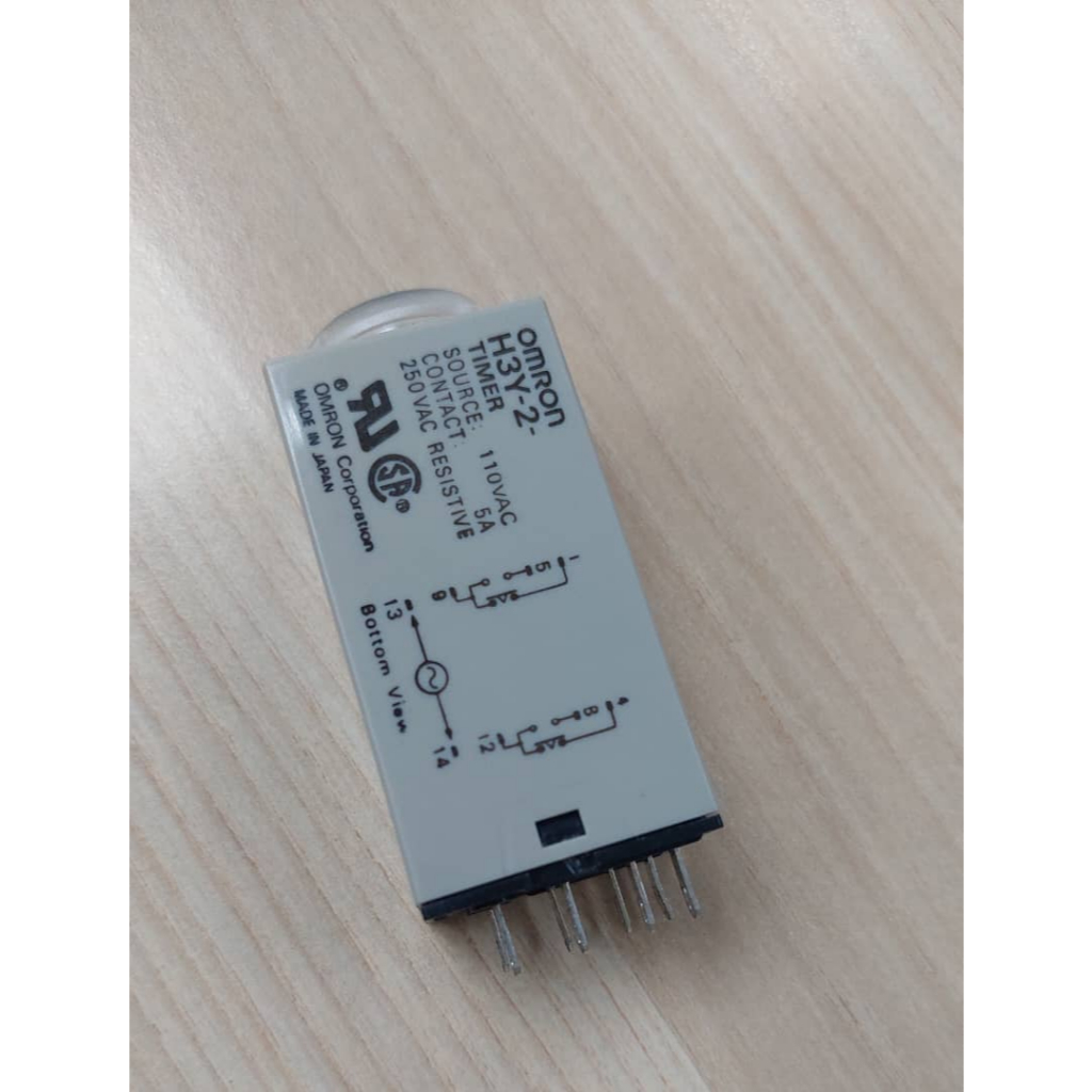 Omron Solid State Timer Relay H3y 2 60sec 110vac Shopee Malaysia