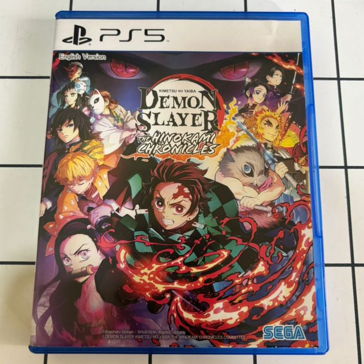 Ps5 Cd Game Demon Slayer The Hinokami Chronicles | Shopee Malaysia