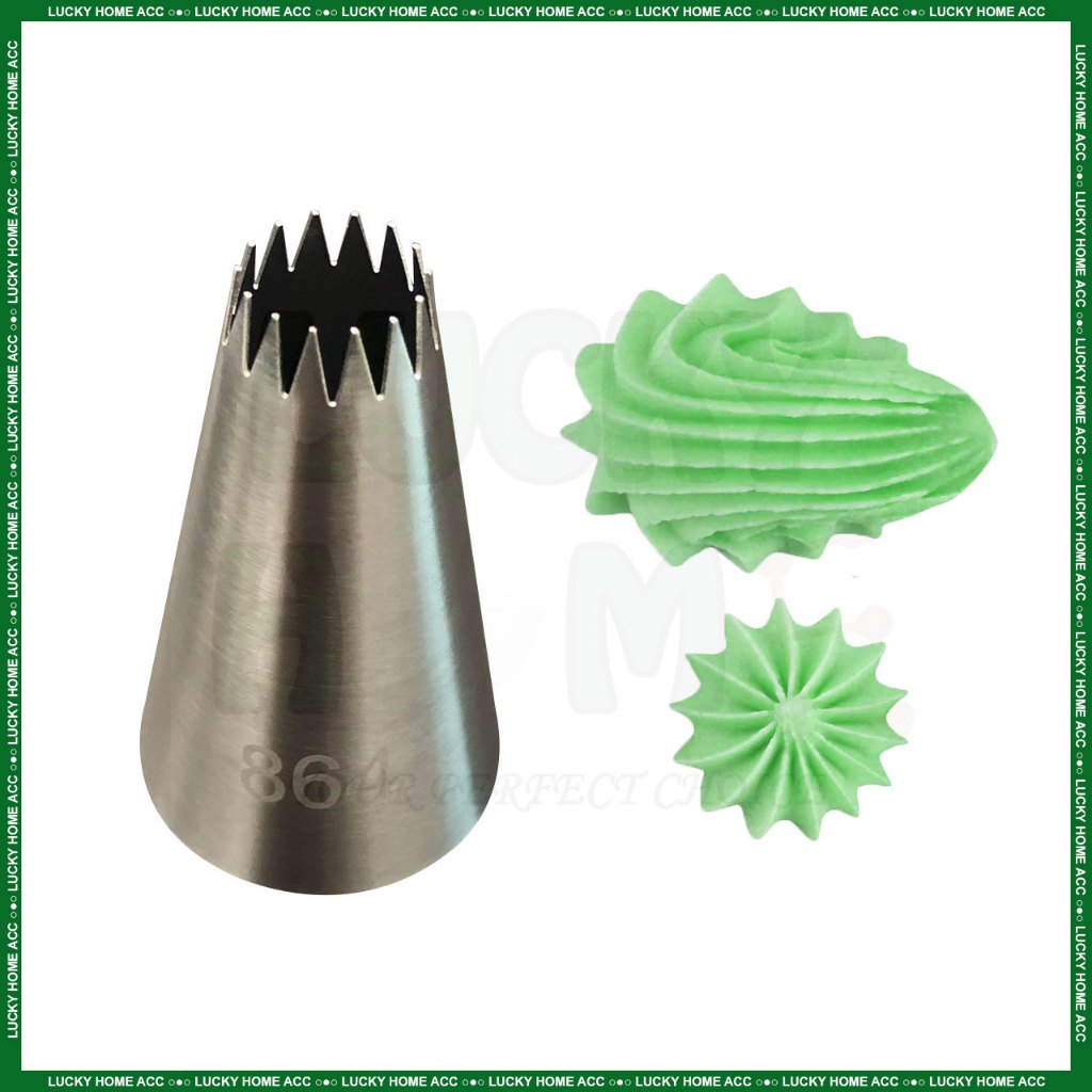 Ready Stock!!! 864 Icing Piping Nozzle 864 Cake Decorating Tool Pastry ...