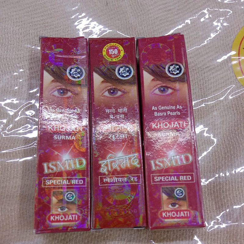 Khojati Red Surma Celak Mata sunnah warna merah 1.25Grm surma izmith ...