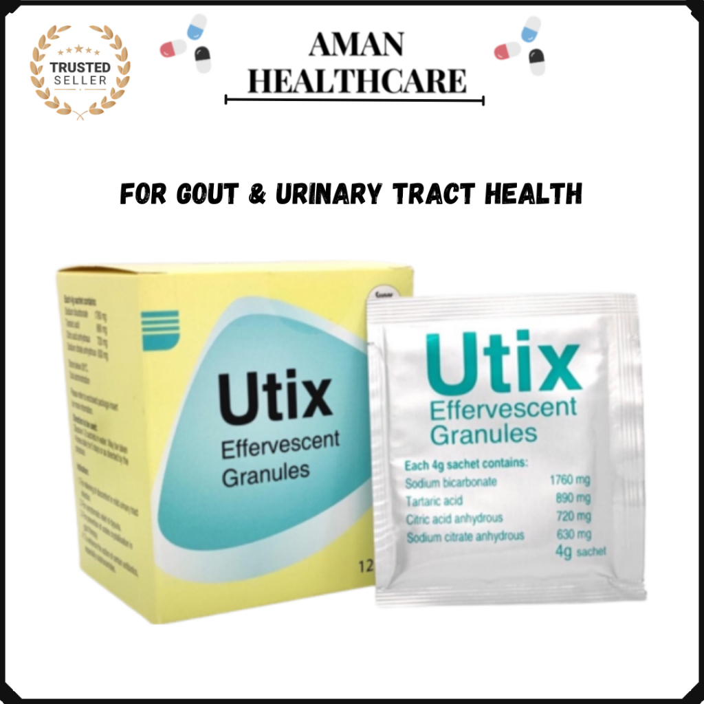 UTIX EFFERVESCENT GRANULES 28x4G | Shopee Malaysia