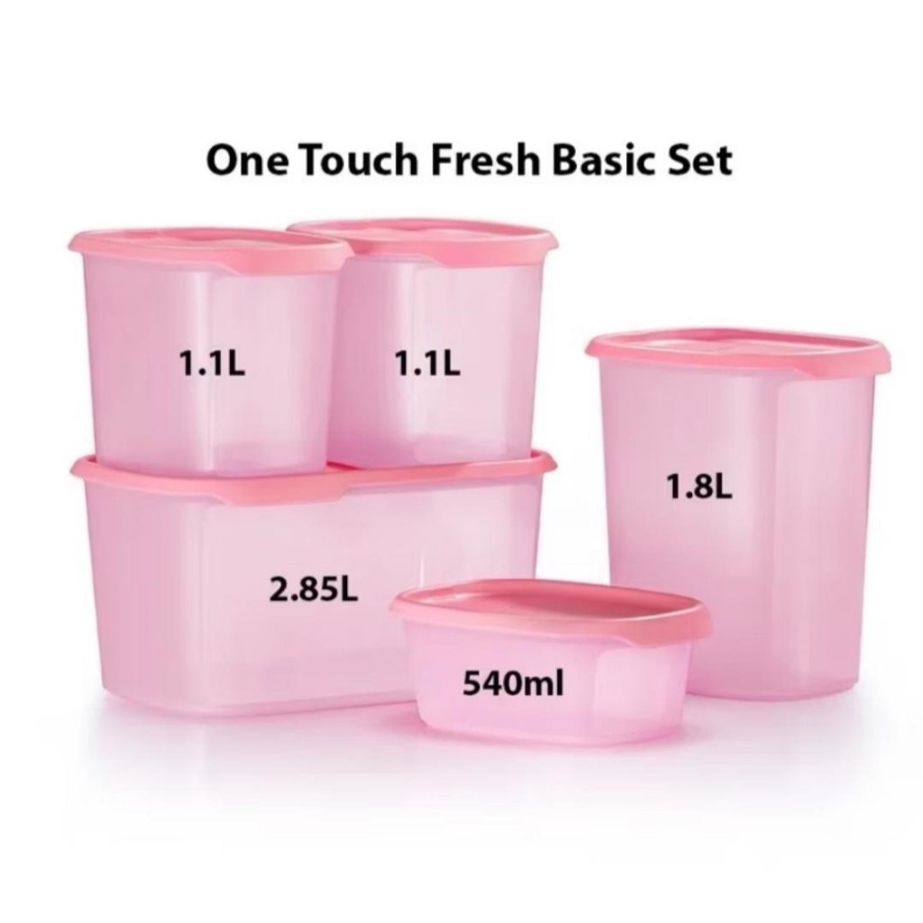 Tupperware One Touch Fresh Set | Shopee Malaysia