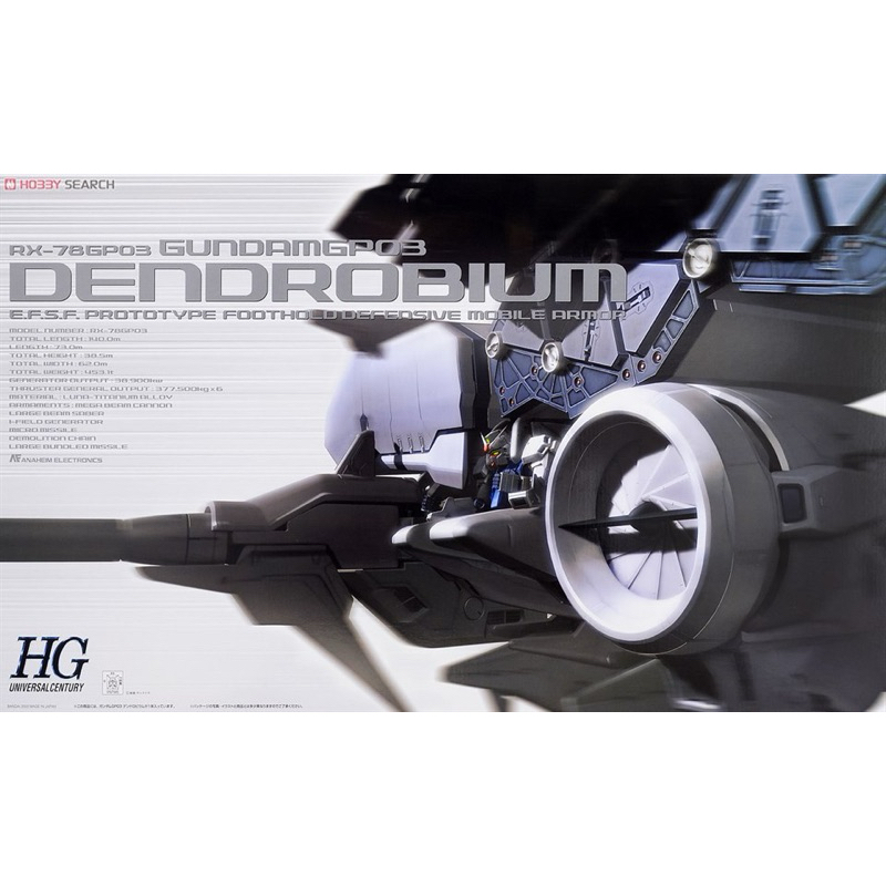 Bandai HGUC 1/144 DENDROBIUM + GP03（GP03D） | Shopee Malaysia