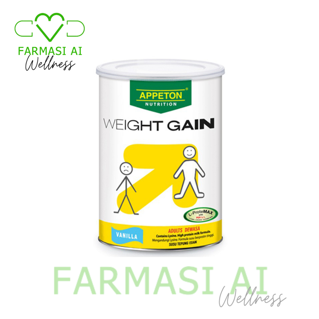 Appeton Weight Gain Adult Vanilla 450g (Exp: 06/2026) | Shopee Malaysia