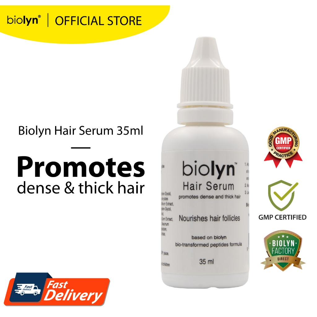 Biolyn Hair Serum 35ml (Stronger and healthier hair) | Shopee Malaysia