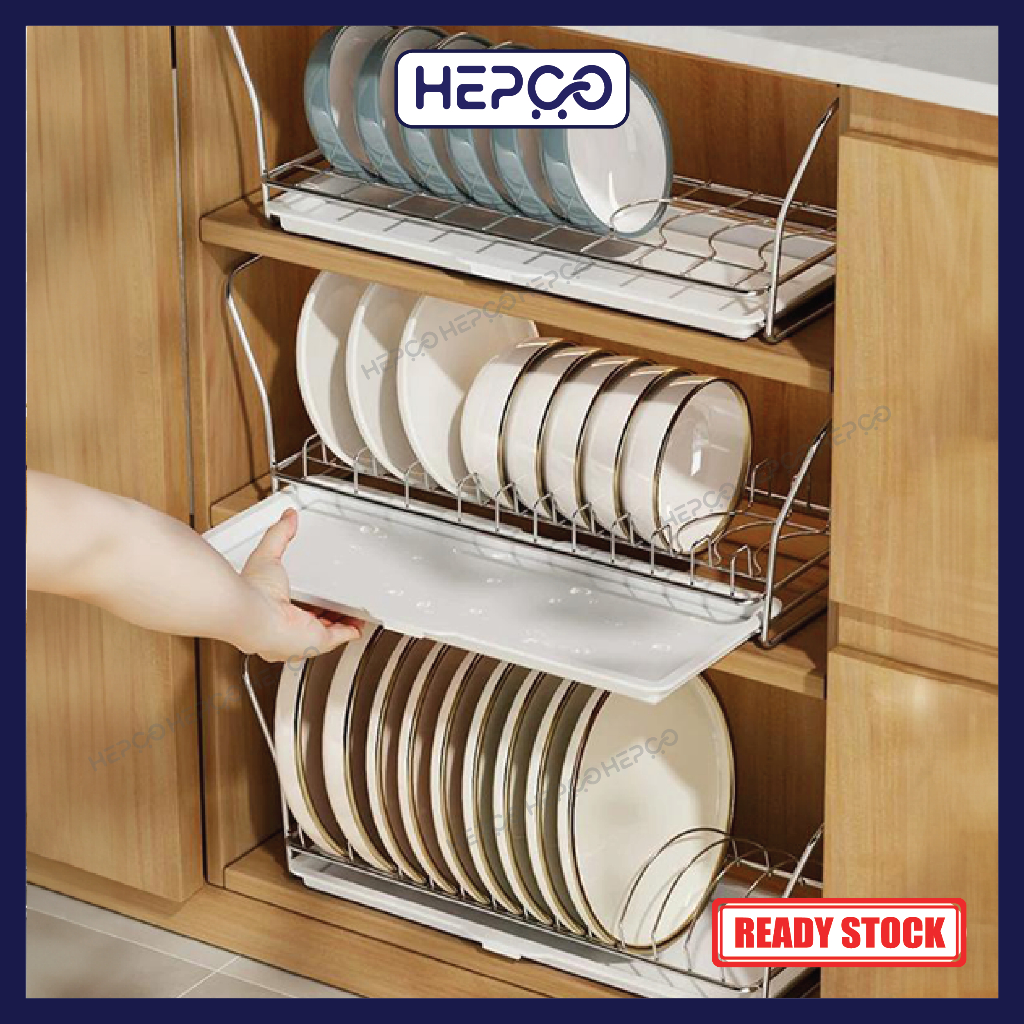 Multifunction Storage Rack Under Sink Stainless Steel Dish Rack ...