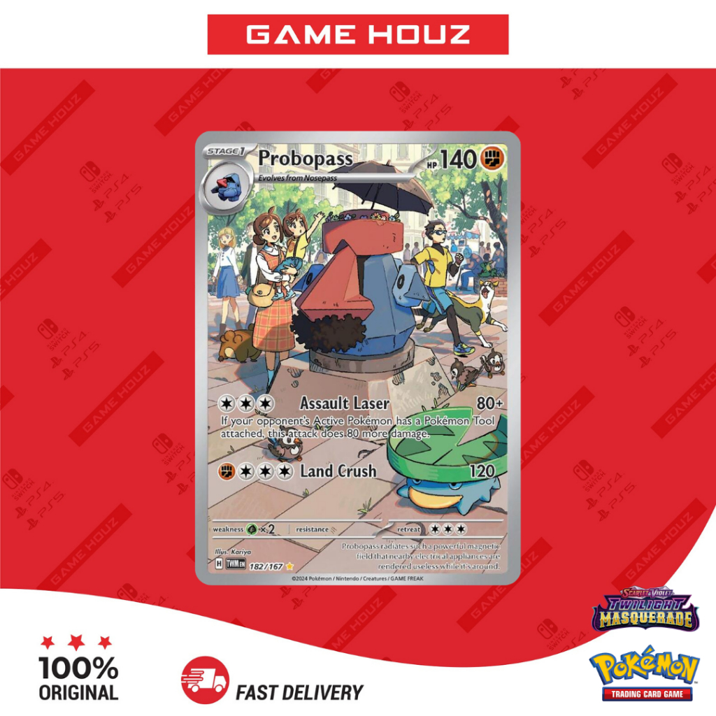 (PTCG) Probopass (182/167) [SV06-Scarlet & Violet Twilight Masquerade ...