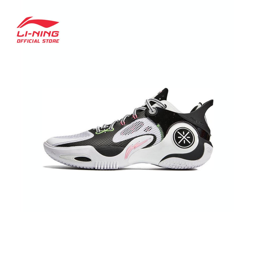 LI-NING WADE FISSION 8 "PANDA" BASKETBALL SHOES - BLACK/WHITE - ABPT029 ...